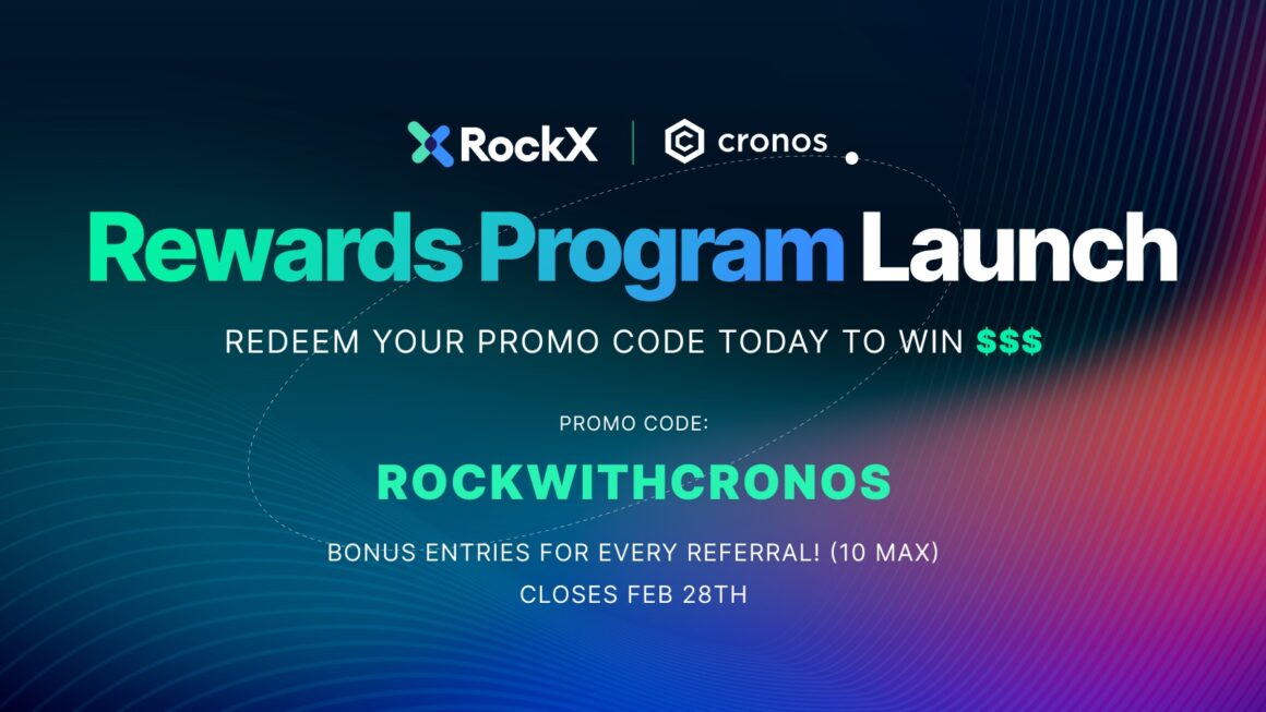 Cronos Rewards Giveaway Campaign - RockX